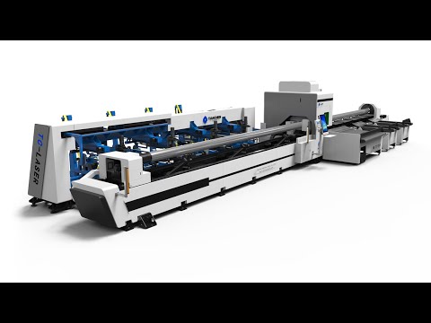 TC LASER new product no-tailing automatic feeding tube cutting machine TC-M220A