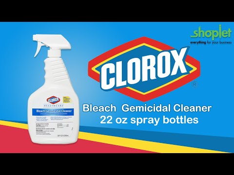 Clorox Bleach Germicidal Cleaner CLO68967CT- EPA registered multi-use cleaner!