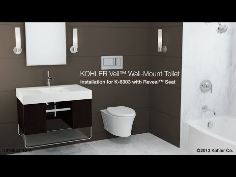 Installation - Veil Toilet with Reveal Seat