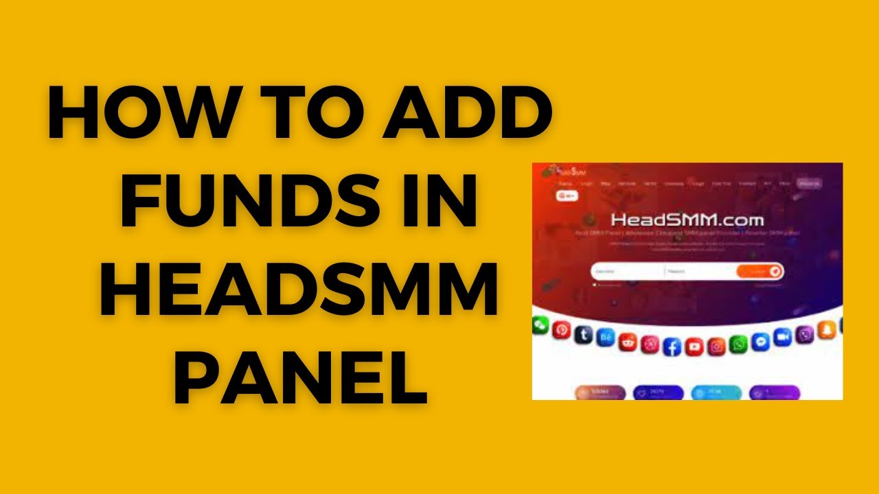 How to Add Funds in HeadSMM Panel