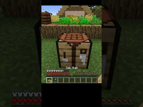 How to make Slabs in Minecraft!