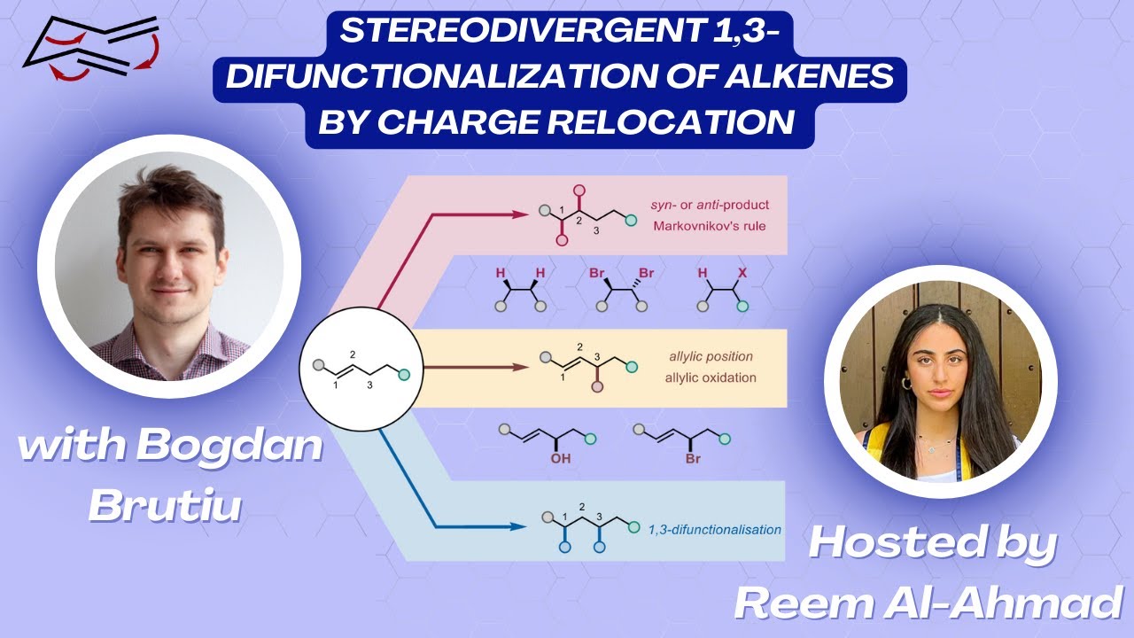 Stereodivergent 1,3-Difunctionalization of Alkenes by Charge Relocation with Bogdan Brutiu