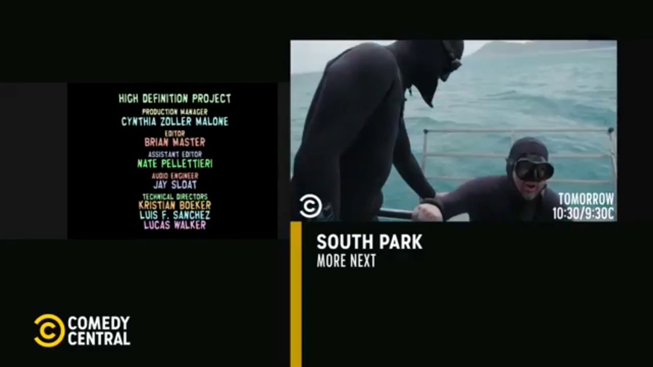 Comedy Central Split Screen Credits(18.11.2019)