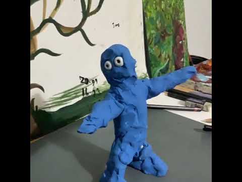 Blorph, morph art attack tribute (stop motion)