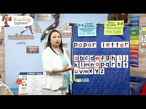 2-367: Practice Blending Words with Open & Closed Syllables