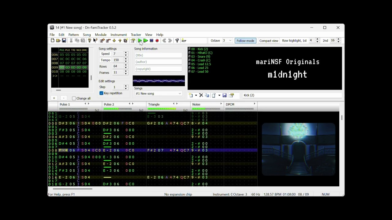 mariNSF OP - m1dn1ght [FT 2A03]