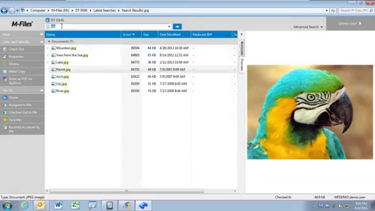 M Files Document Management Software Demonstration