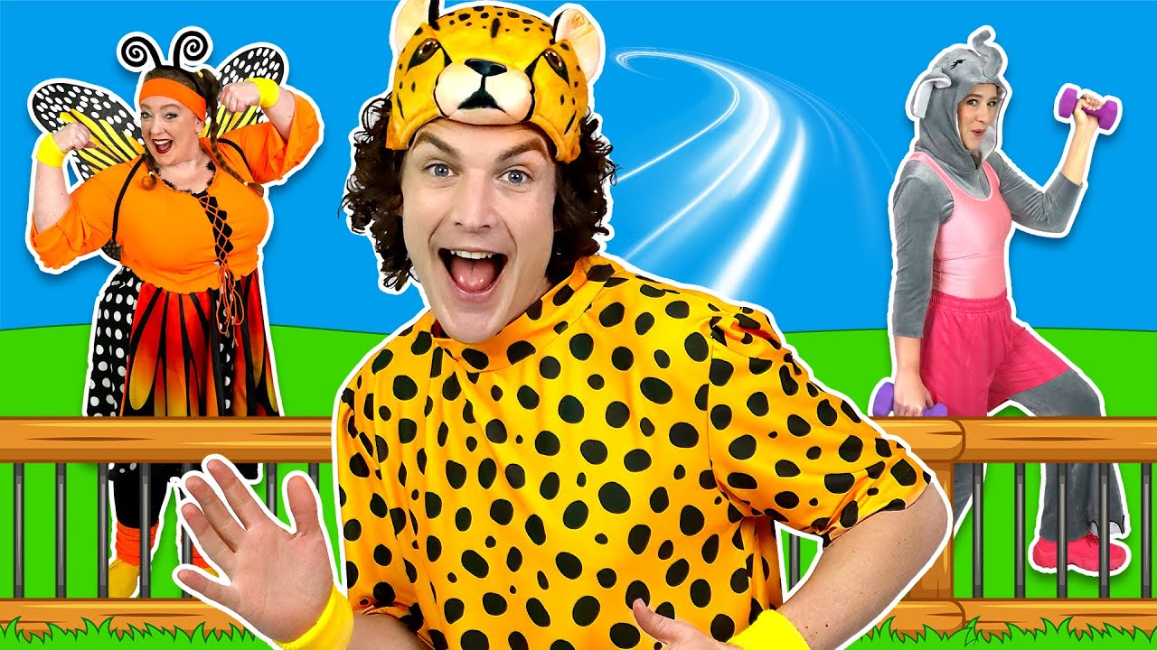 Animal Workout (Working Out at the Zoo🐾) - Kids Song
