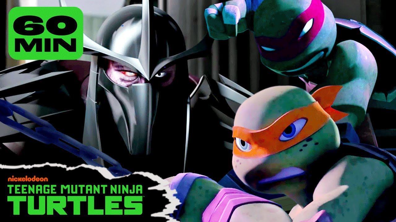 64 MINUTES of Every Shredder Battle with the Ninja Turtles! 🥷 | TMNT