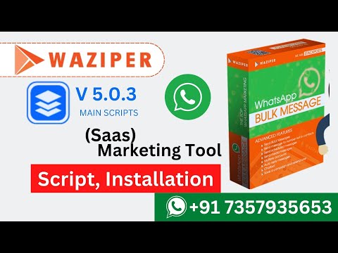 Whatsapp Marketing Services - Waziper - Whatsapp Marketing Tool Waziper V5.0.3 Wholesaler from Ajmer