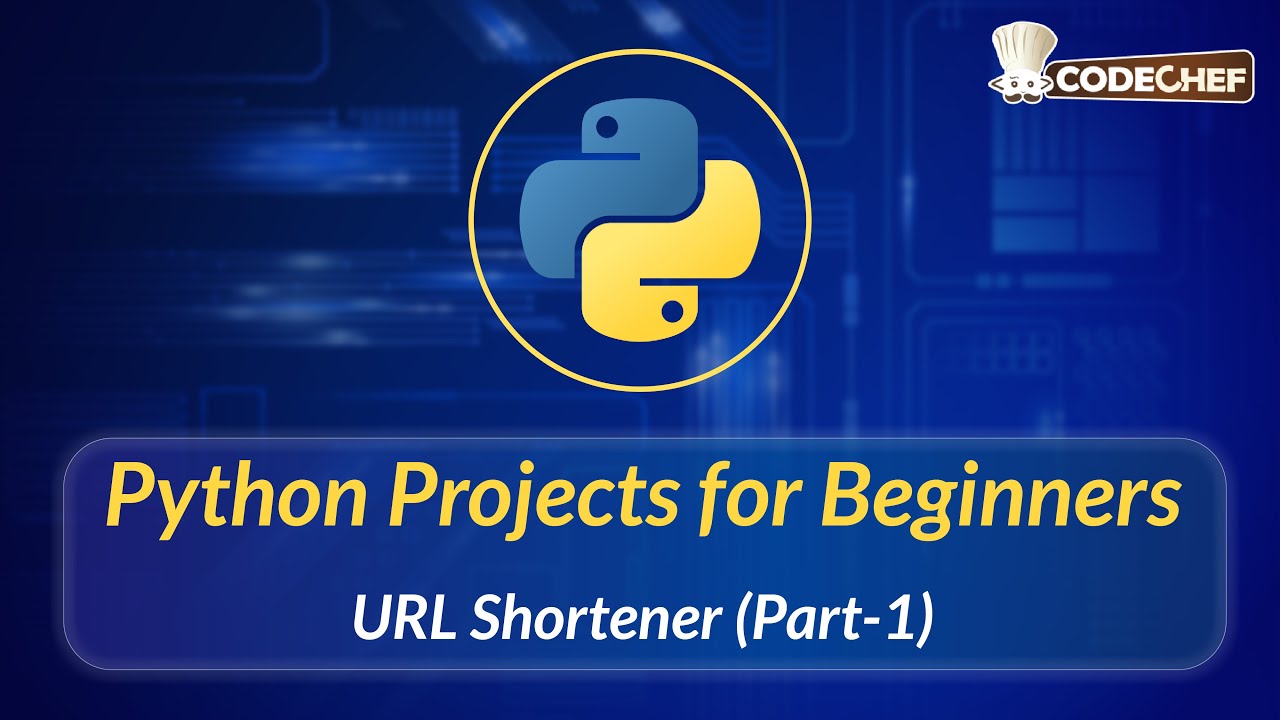 URL Shortener (Part-1) | Python Projects for Beginners