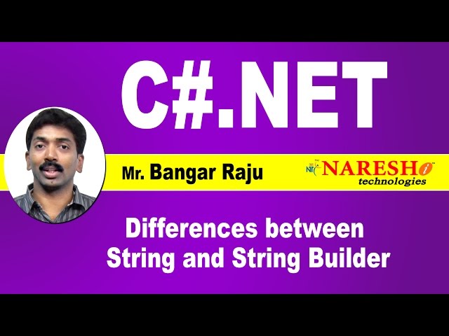 Understanding the Differences Between String and StringBuilder in C#.NET | Galaxy.ai | Galaxy.ai