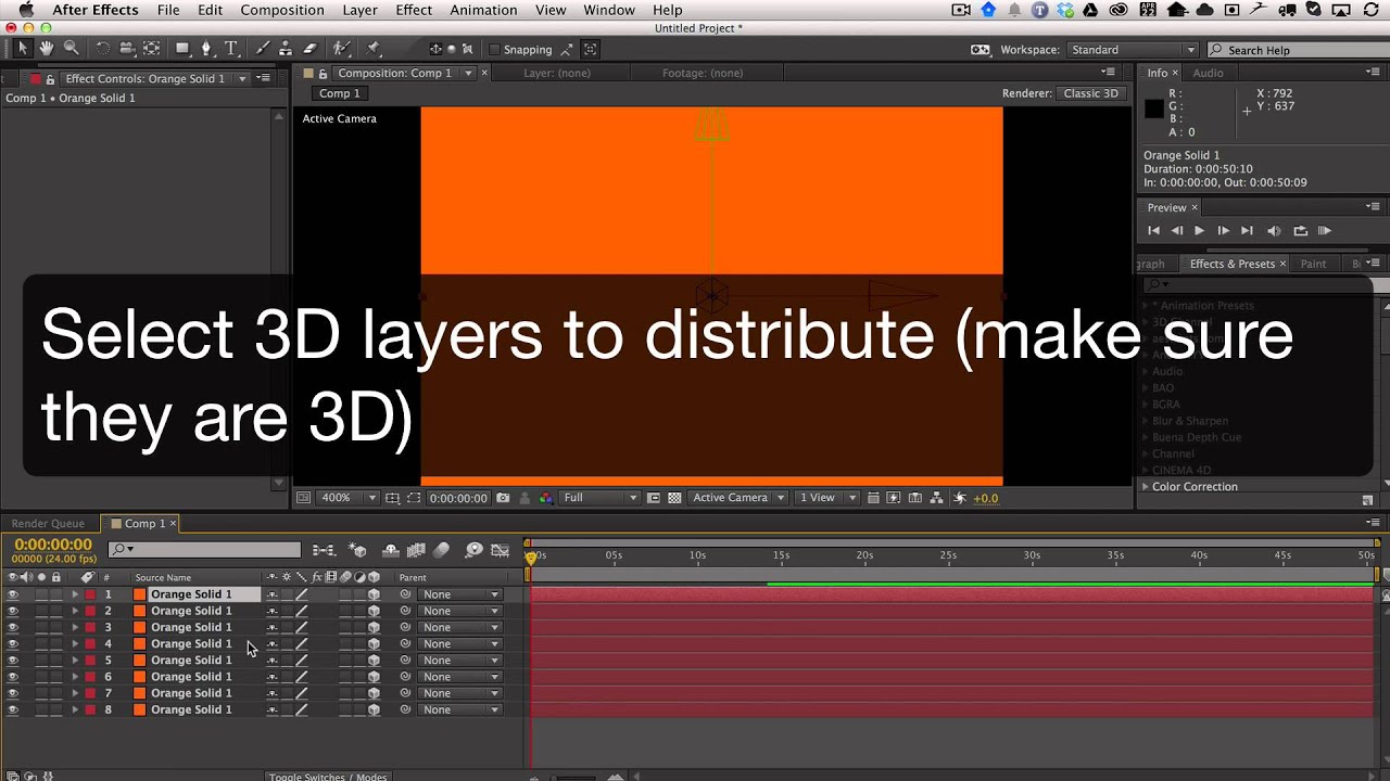3D Layer Distributor Demo