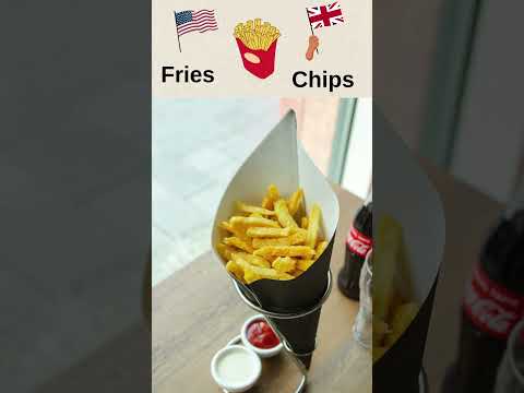 UK vs US English: Chips vs Fries ๐ | English Language Differences