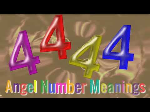 Angel Number 4444; What's the Meaning of 4444?