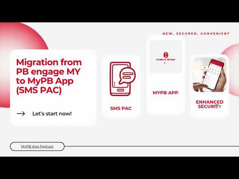 MyPB App Guide - SMS PAC User Migration from PB engage MY to MyPB App