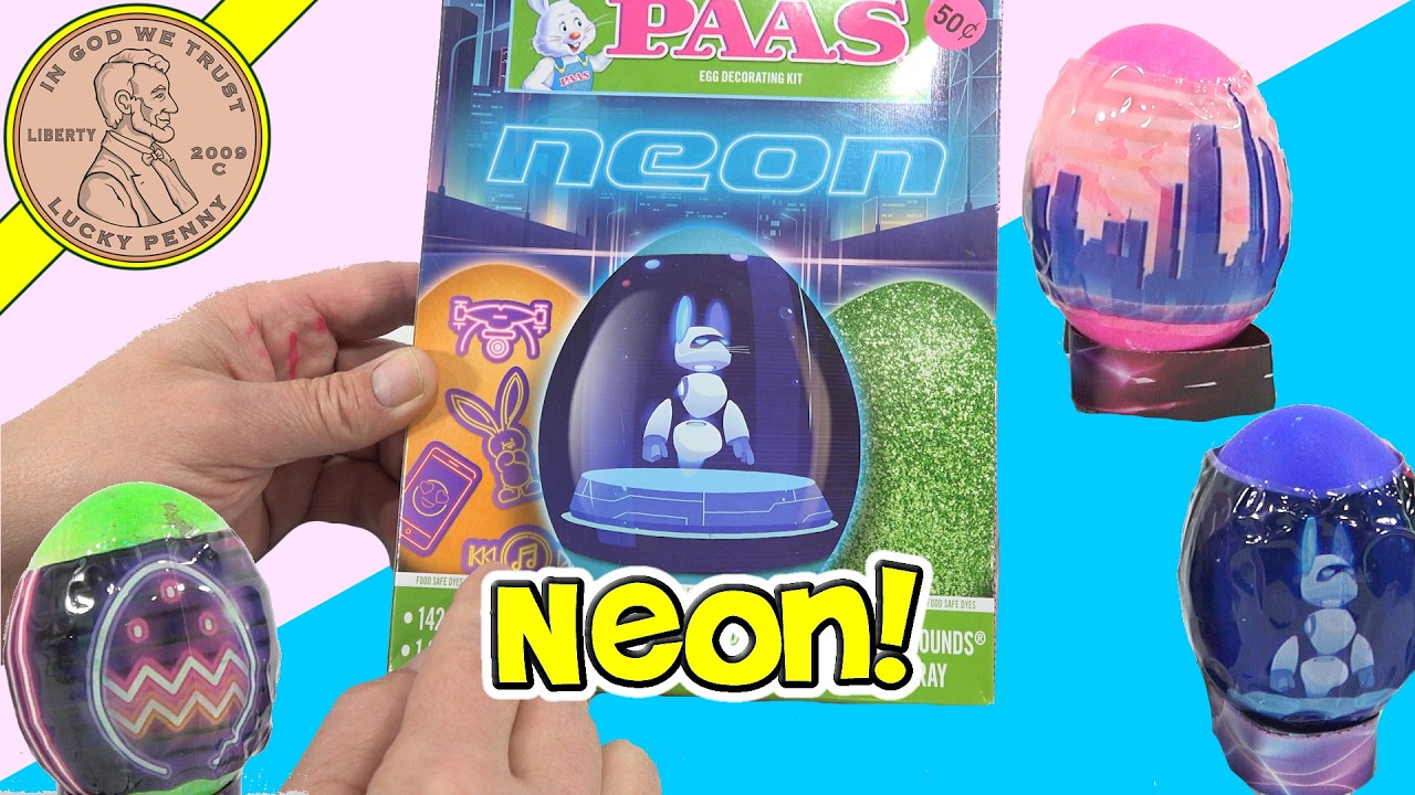 Paas Neon Easter Egg Decorating Kit