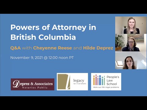 Powers of Attorney (Recorded Webinar)