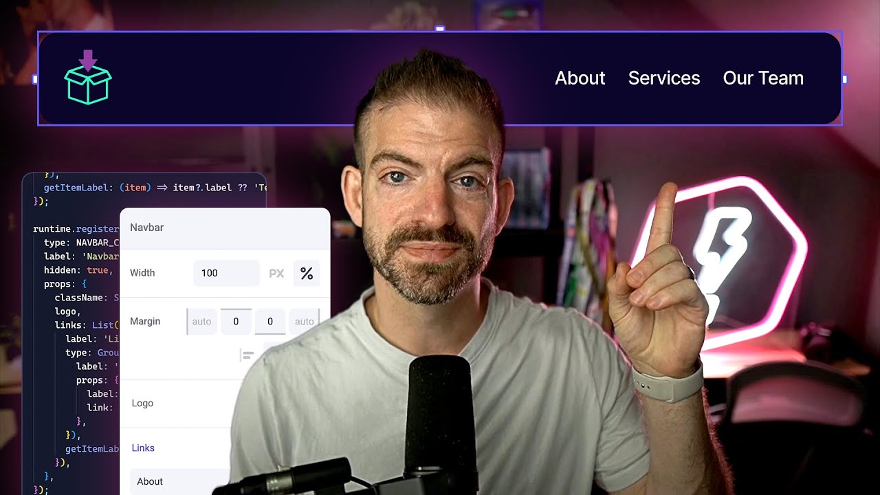 Create a React Navbar Component That is Globally Editable in Makeswift