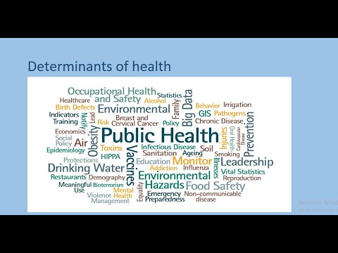 Determinants of health