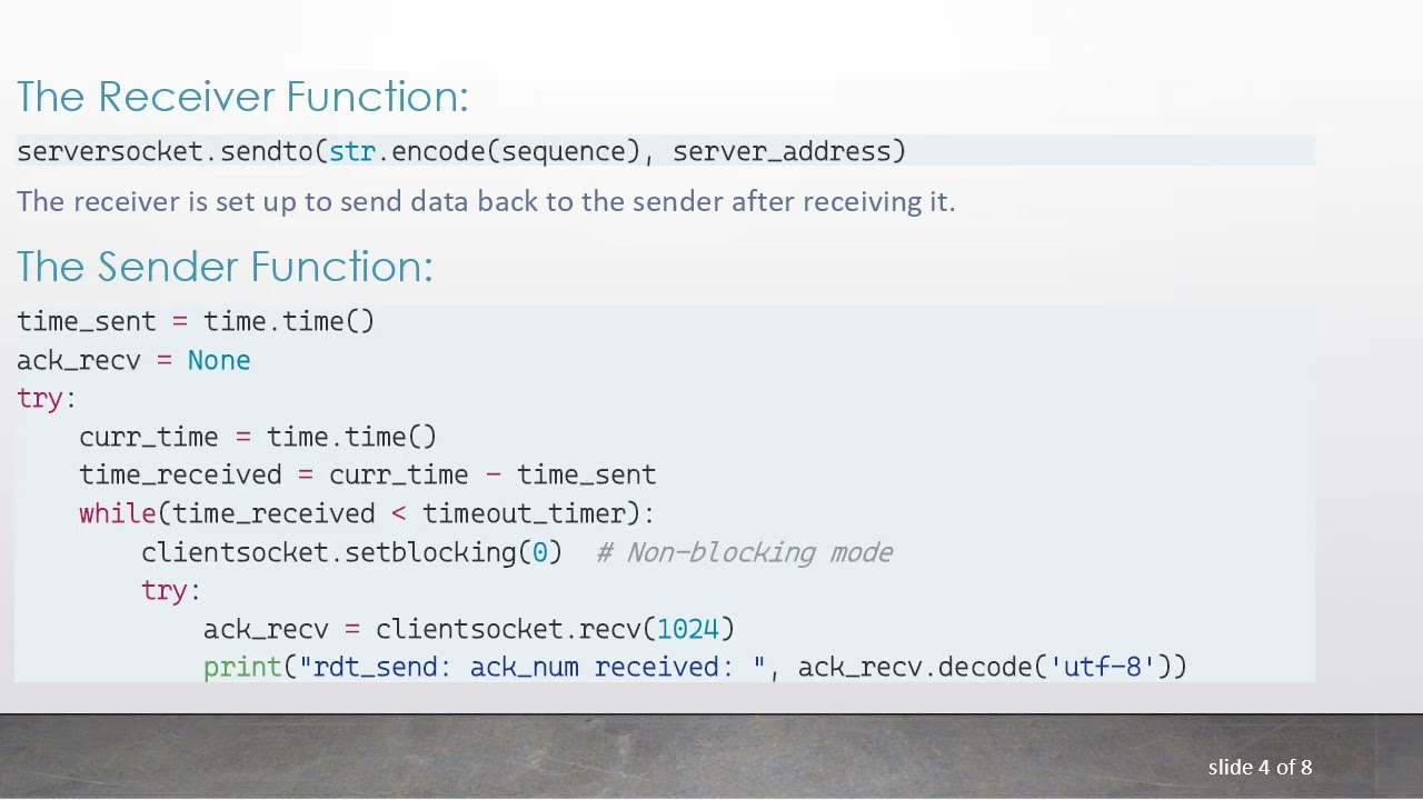 Fixing the Python Socket - [Errno 35] Resource temporarily unavailable Error