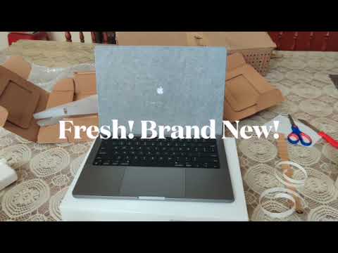 Macbook M1 Pro 14 inch Unboxing 512GB / 16GB