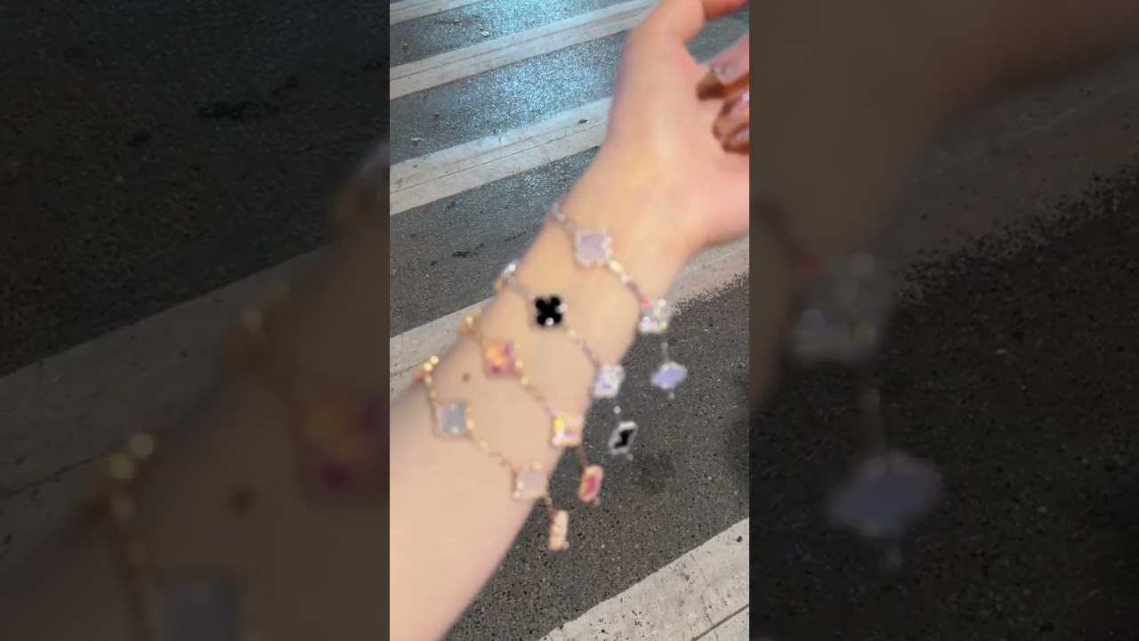 Lucky 4-Leaf Clover Bracelet: Your Everyday Charm! ✨ | #daintyjewelry #luckybracelet