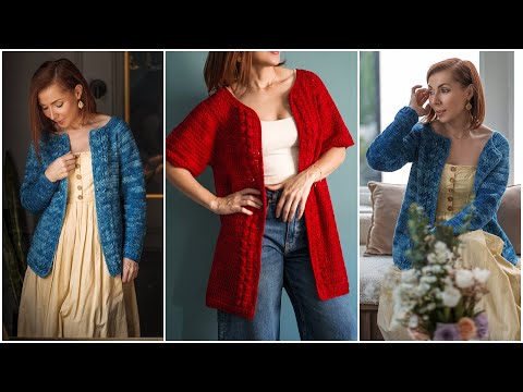 Easy How-To: Crochet the Special Stitches in the Reversible Apple Orchard Cardigan + Yarn Giftaway!