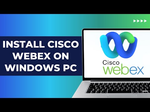 Download And Install Cisco WEBEX On Windows PC Or Laptop | WEBEX Meeting App (Updated)