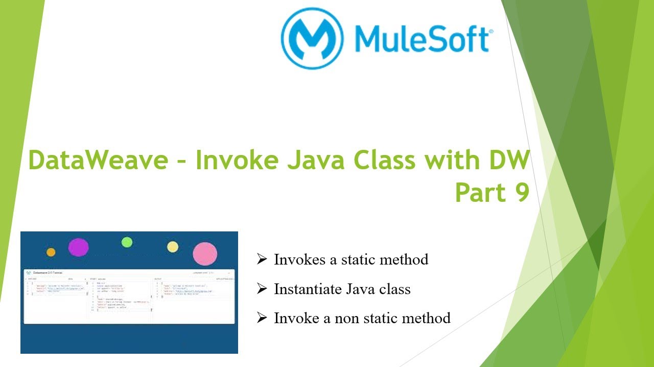 Mulesoft Tutorials | DataWeave - Invoke Java Class with DW Part 9 | DataWeave | NetBook | P22