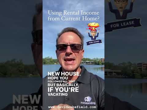 Can I rent out my current home & use the rental income to buy my new home? #mymortgageguydavid