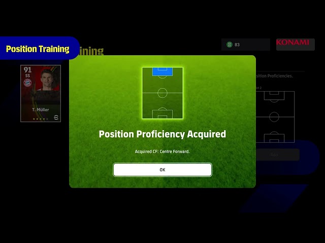 What is Position Training in eFootball 2024 v3.4.0