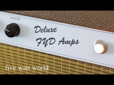 Fender Deluxe Reverb clone, Princeton chassis and 12" speaker | Reverb