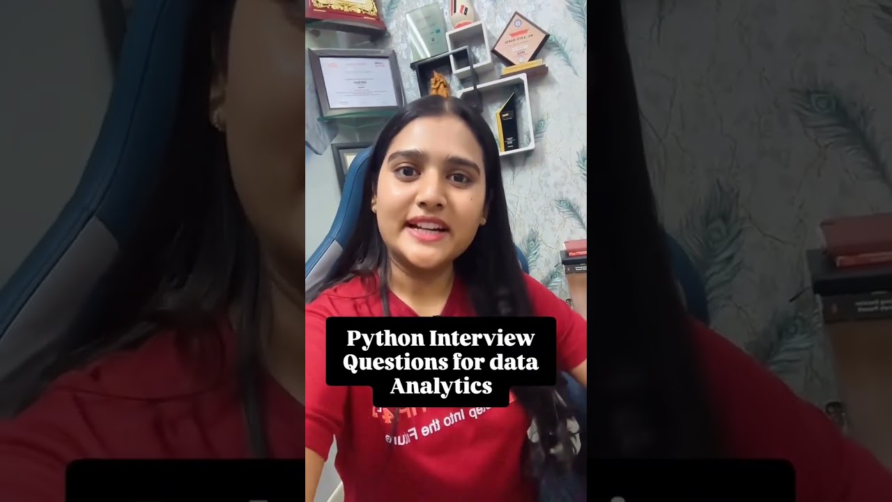 Python Interview Questions for Data Analytics