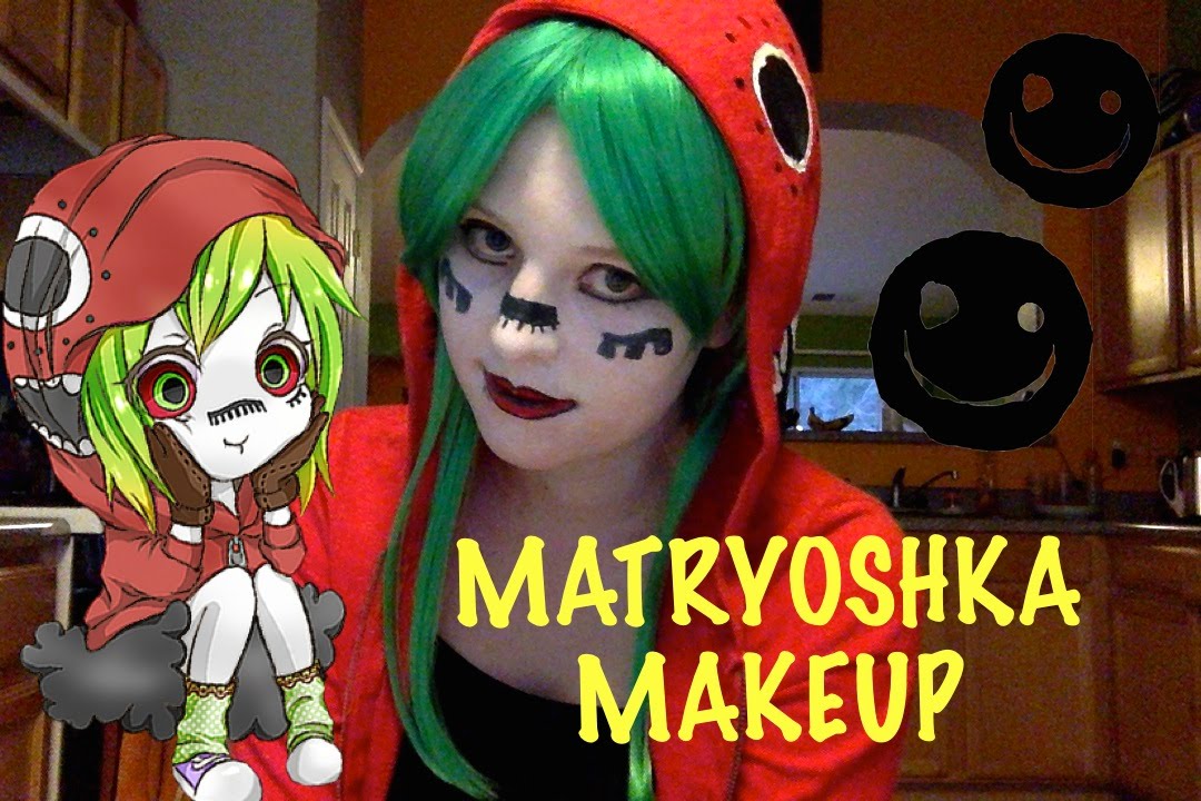 Gumi Matryoshka Makeup (Cosplay Makeup Tutorial)