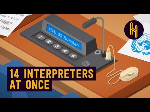 How interpreters at the UN work – Matt's Homepage