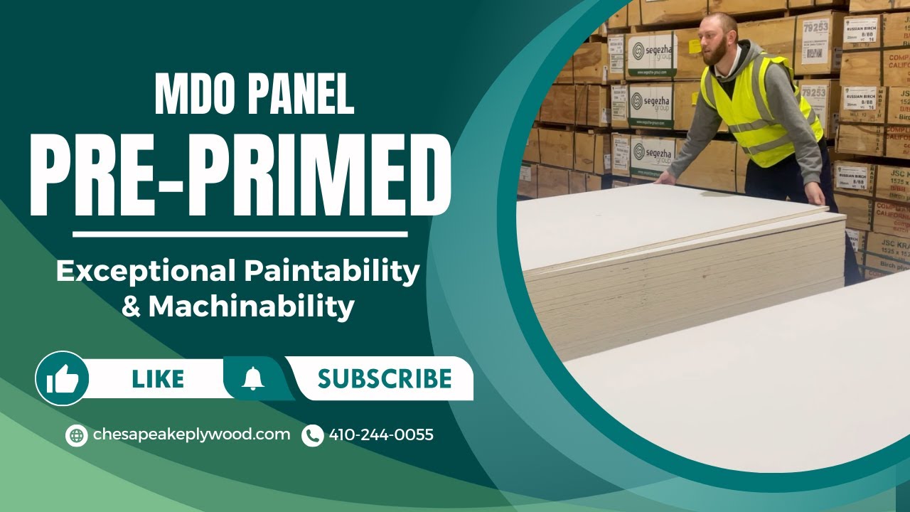 Best For Woodworking and Construction Plywood Panels! - MDO