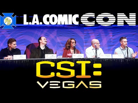 CSI: VEGAS Cast and Creator Panel – LA Comic Con 2021