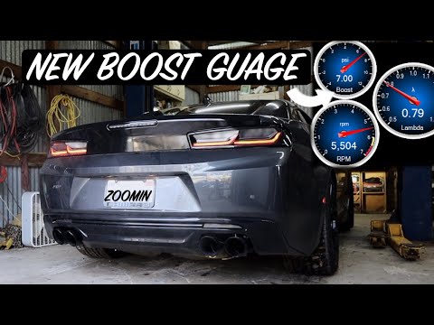 Measuring BOOST with 3 Bar Map Sensor for ProCharged Camaro SS