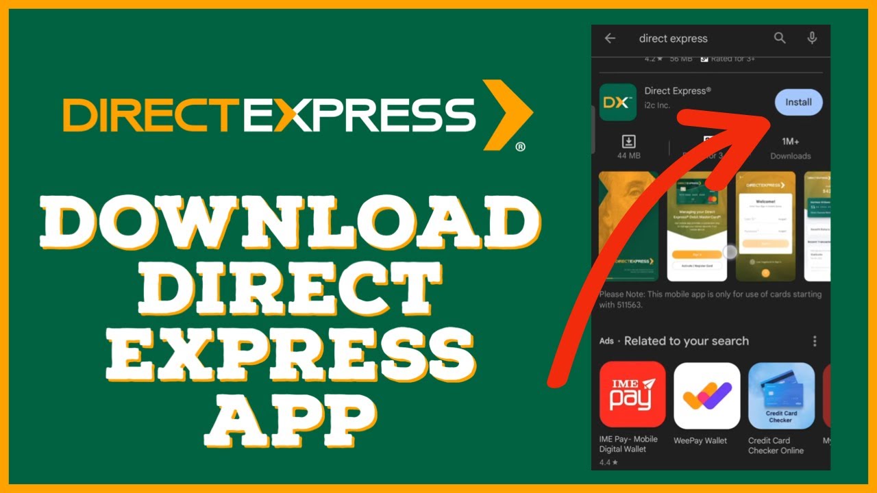 How to Download/Install Direct Express Mobile App 2023?