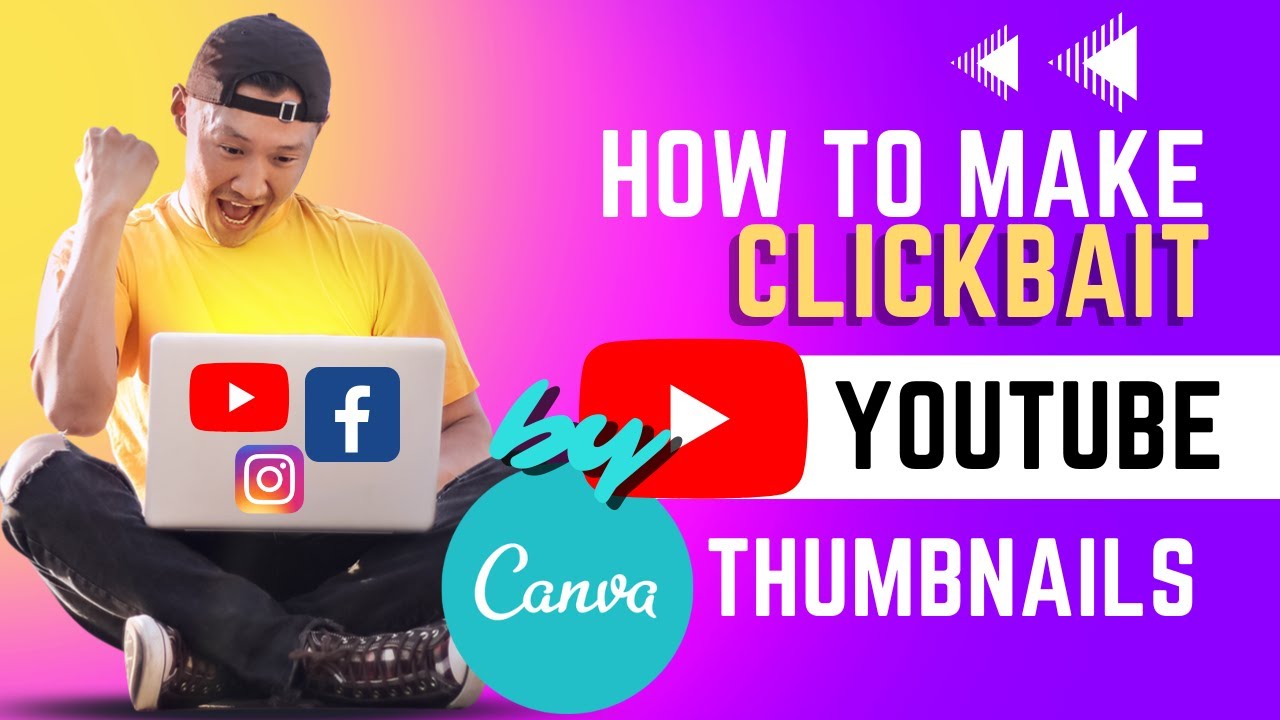 How to make Clickbait Thumbnails using Canva | eyecatching thumbnail | full tutorial | Space Digital