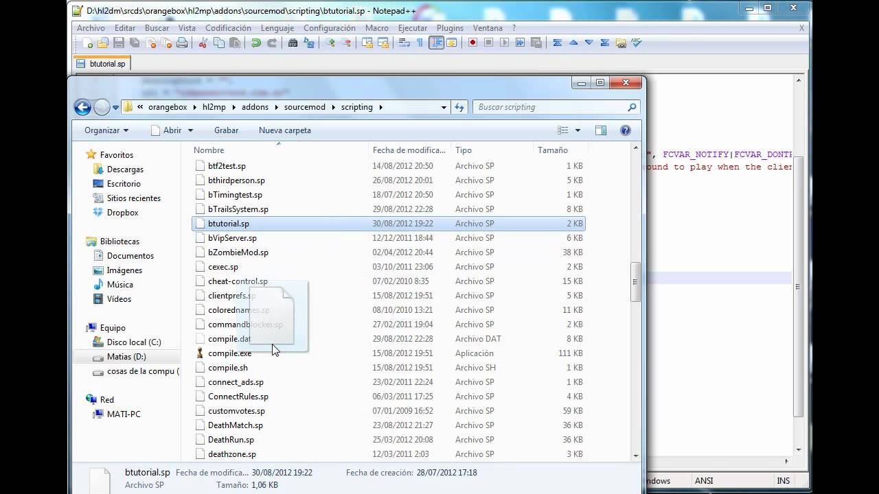 SourceMod Coding Tutorial - 5.2 - ConVars (Console Variables) + Join Sound Plugin!