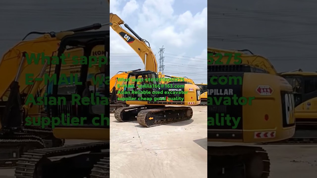 Used excavator Cat320D Originally made in USA for sale