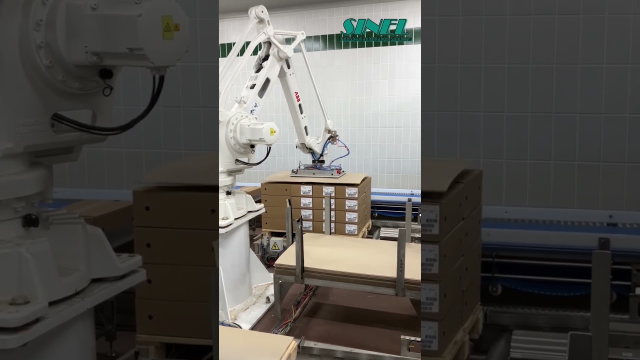 Palletizing with 4-Axis Palletizer + Vacuum Gripper 💪