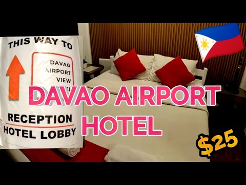 Hotel at Davao International airport🇵🇭, worth it? Davao AIRPORT view