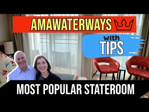 Inside AmaWaterways AmaLucia: Twin Balcony Rhine River Cruise Stateroom Tour with Tips