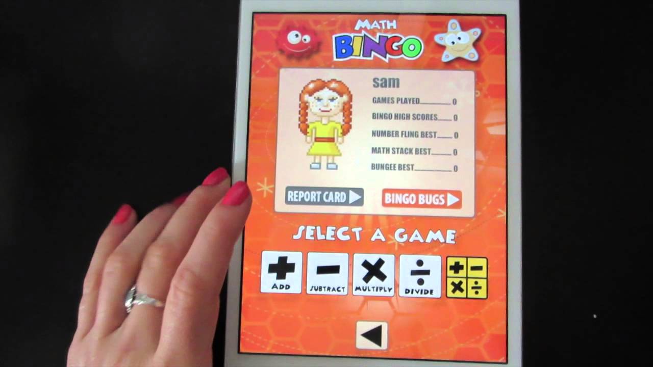 Math Bingo Subtraction Strategies
