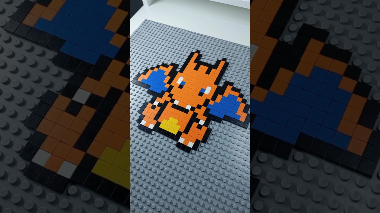 Lego Pixel | Mini Charizard Pokemon