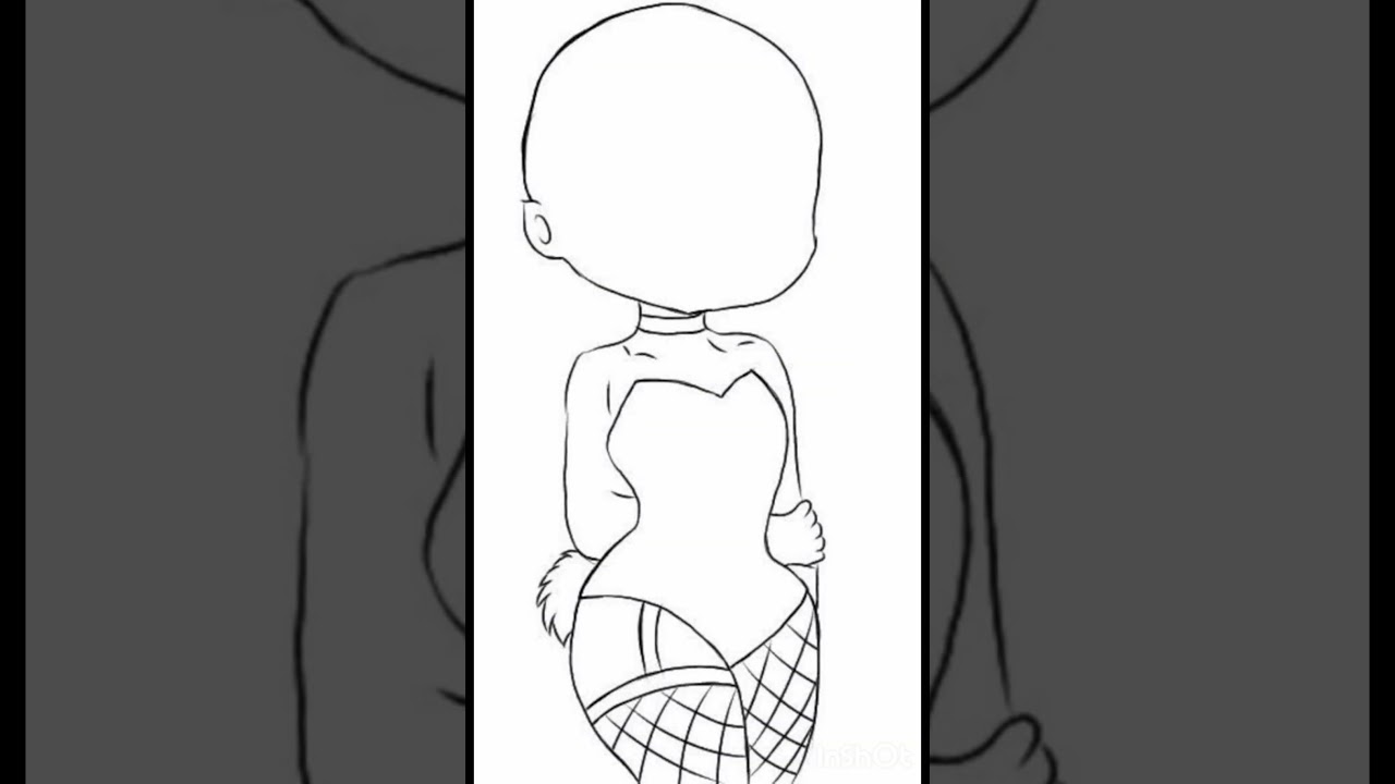 Cute body bases for drawing★
