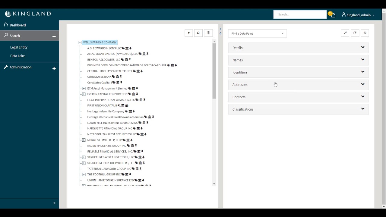 Kingland Platform Demo: Rules Management